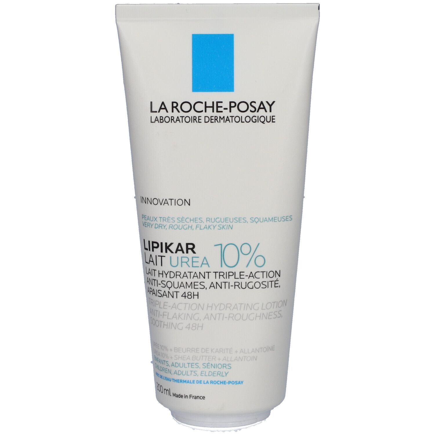 LA ROCHE-POSAY Lipikar Lait Urée 10 % : Lotion corporelle hydratante ...