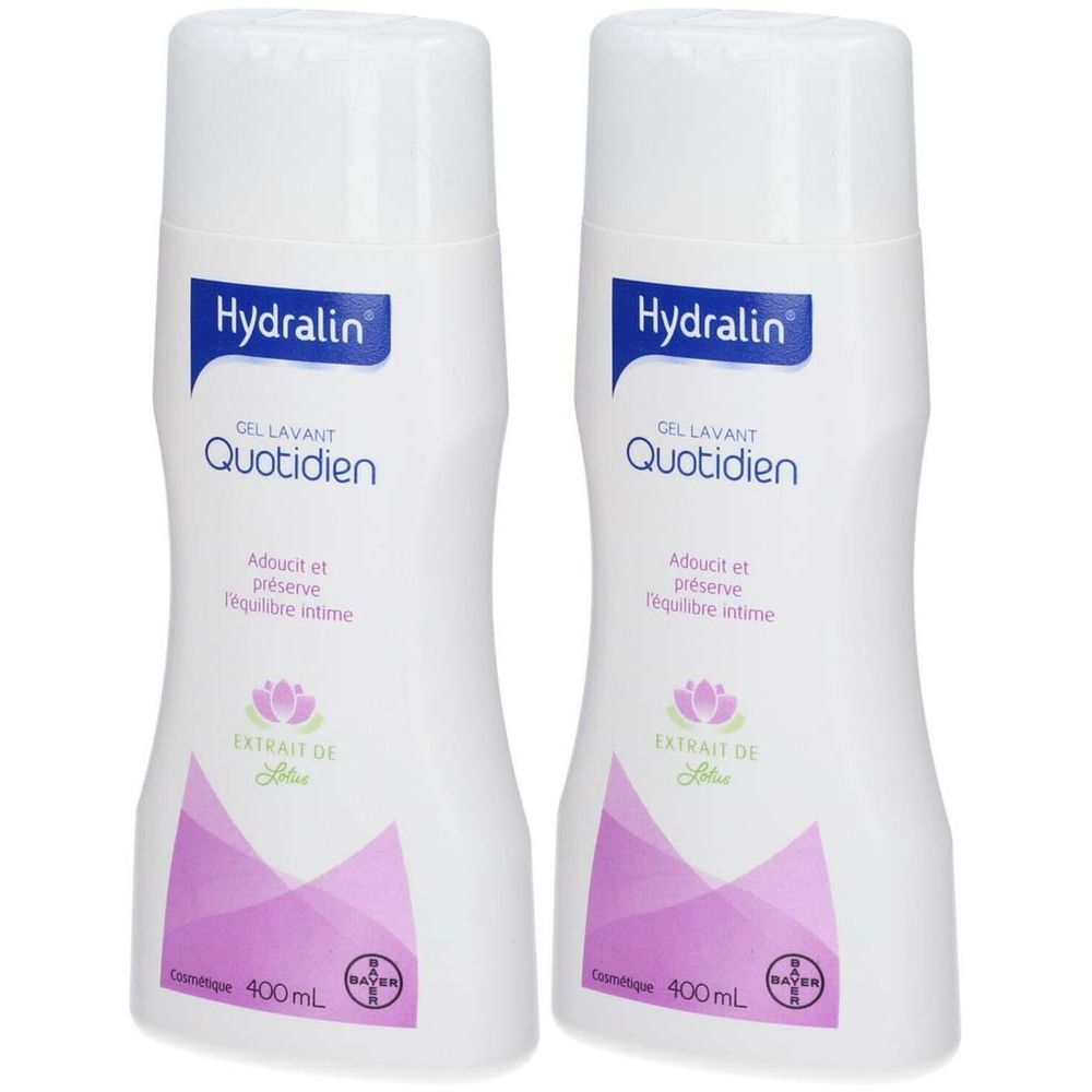 Hydralin Quotidien Gel Lavant 400 ml Equilibre Intime 2x400 ml ...