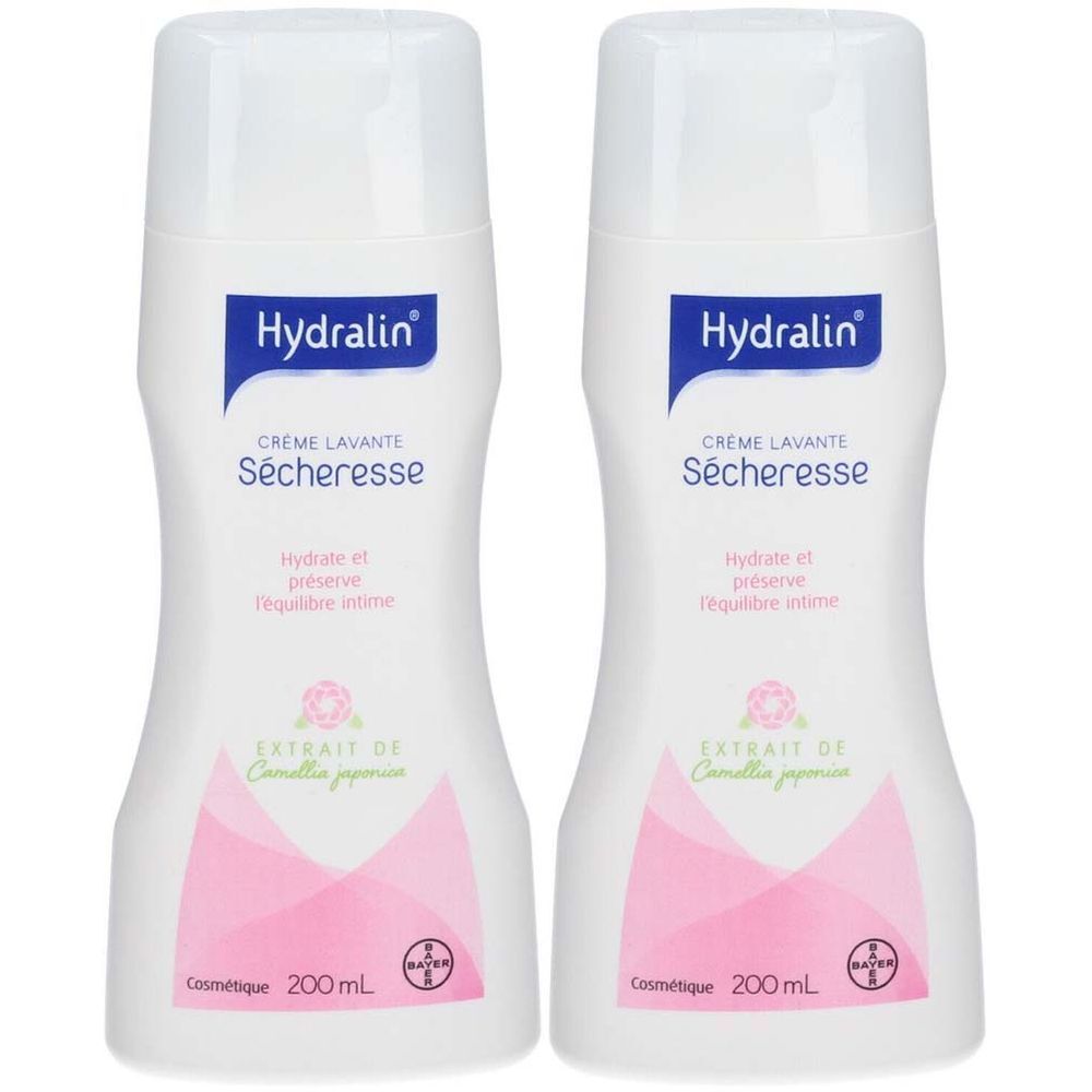 Hydralin Sécheresse Crème Lavante Hydratante 200 ml 2x200 ml - Redcare ...
