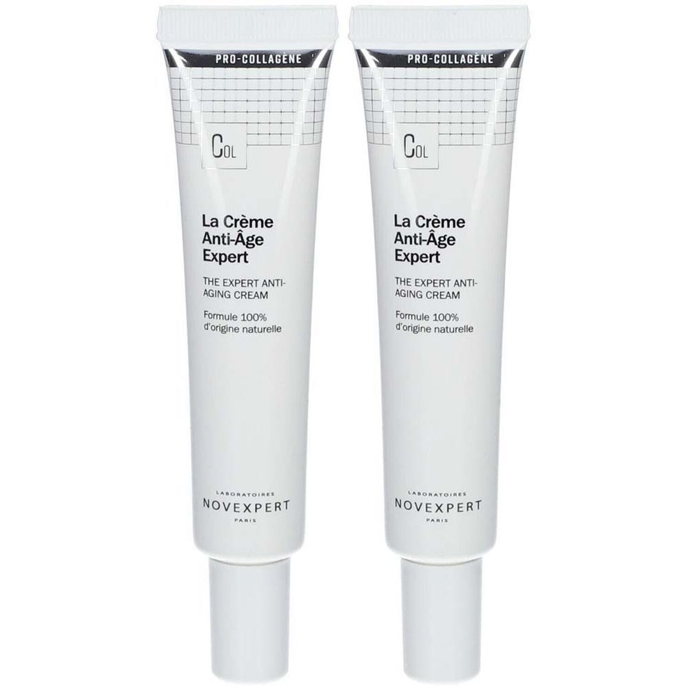 Laboratoires Novexpert La Crème Anti-Âge Expert 2x40 ml - Redcare Pharmacie