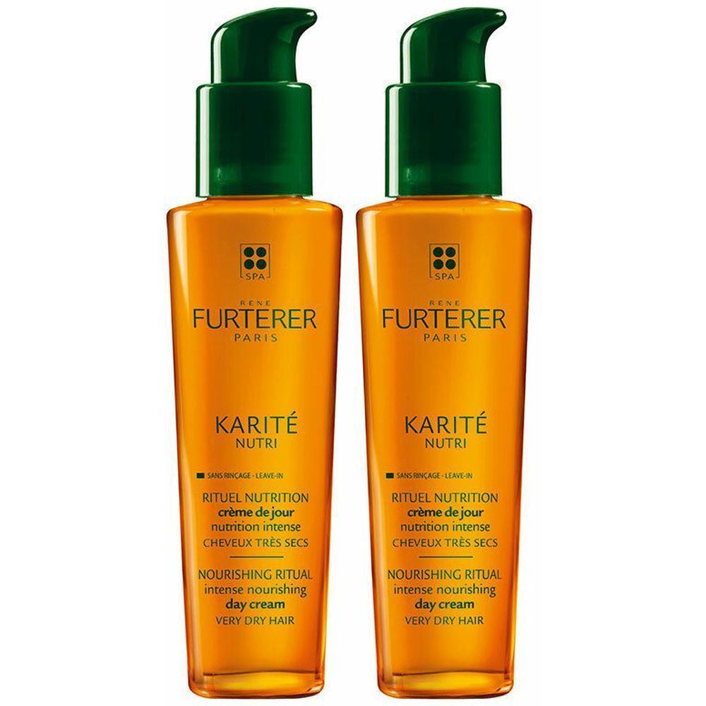 René Furterer Karité Nutri Crème de Jour nutrition intense 2x100 ml ...