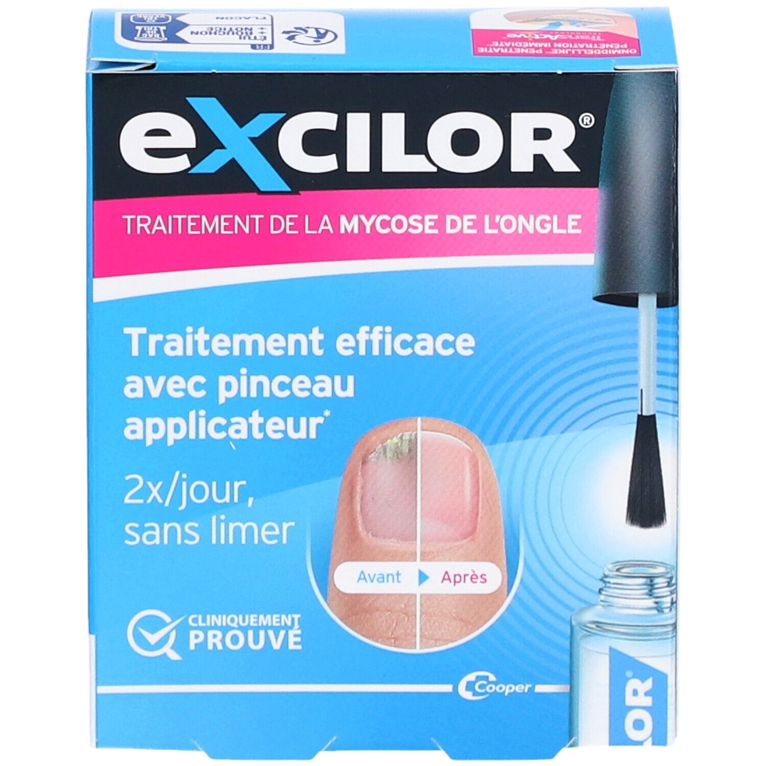 EXCILOR® Traitement de la mycose l'ongle - Redcare Pharmacie
