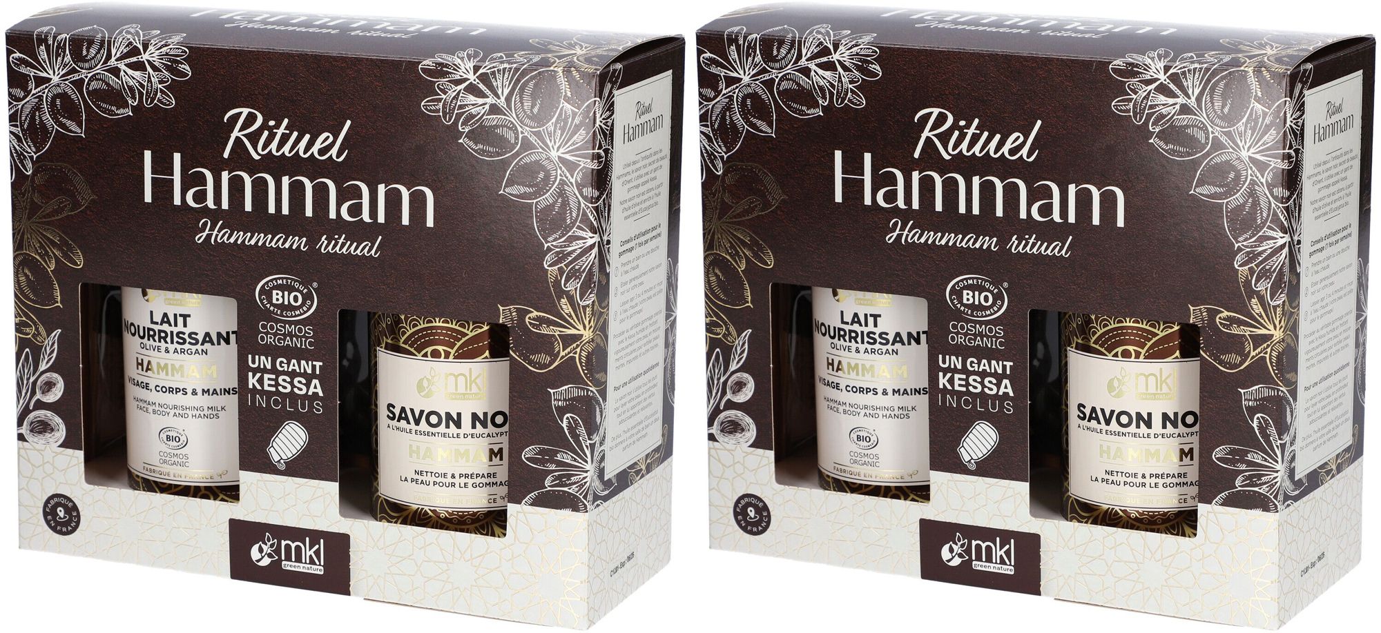 mkl Coffret Rituel Hammam 2x900 ml - Redcare Pharmacie