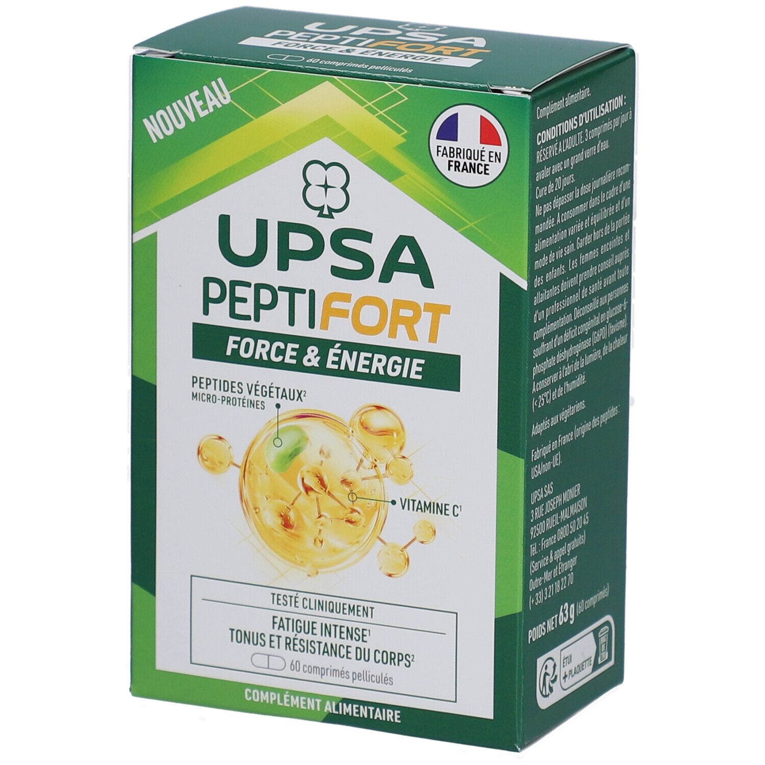 UPSA Peptifort 60 pc(s) - Redcare Pharmacie