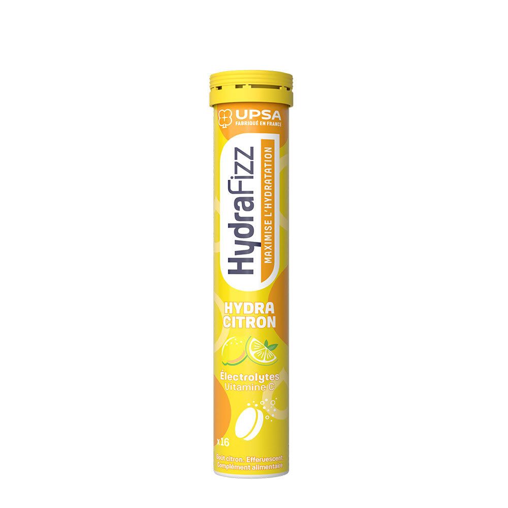 UPSA HydraFizz Hydra Citron 16 pc(s) - Redcare Pharmacie
