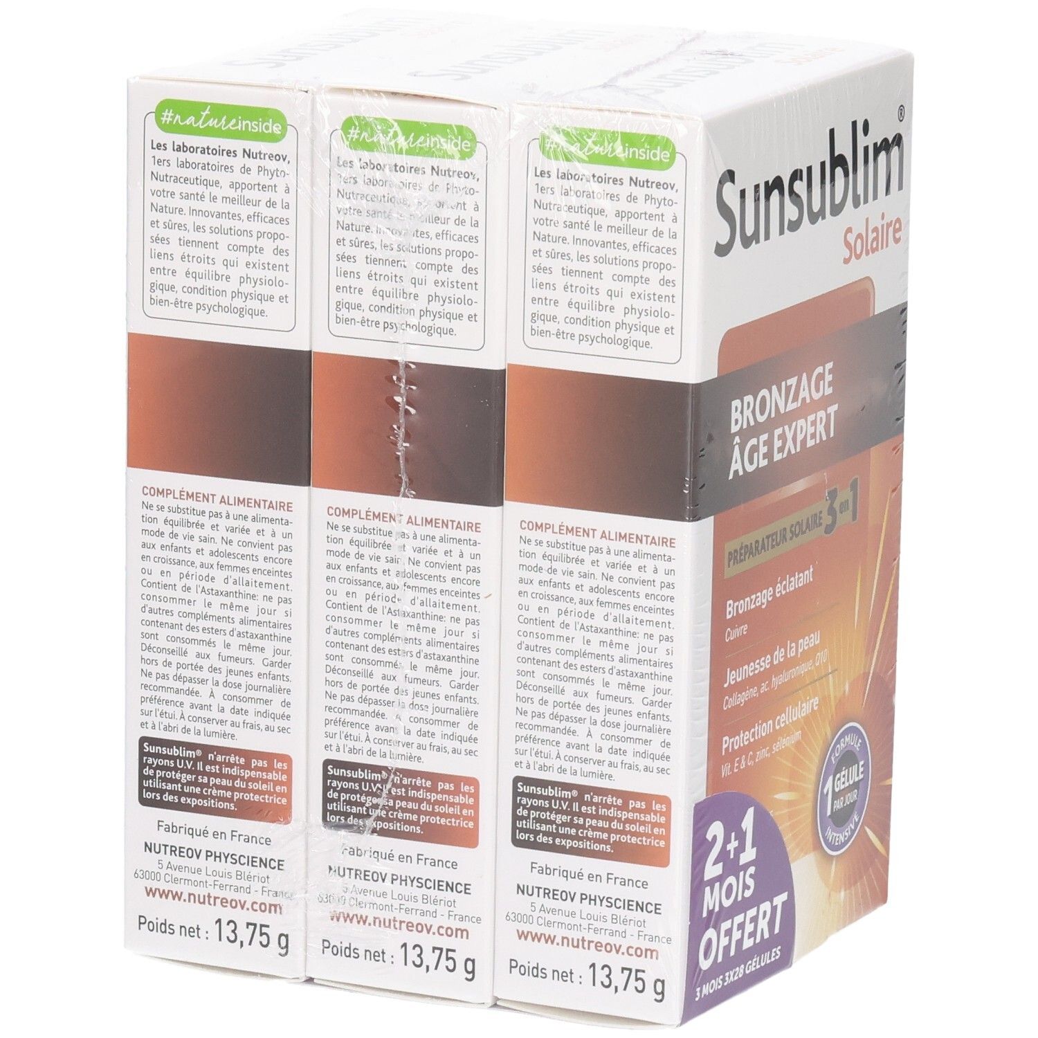 Nutreov Sunsublim Solaire Bronzage Age Expert 84 pc(s) - Redcare Pharmacie