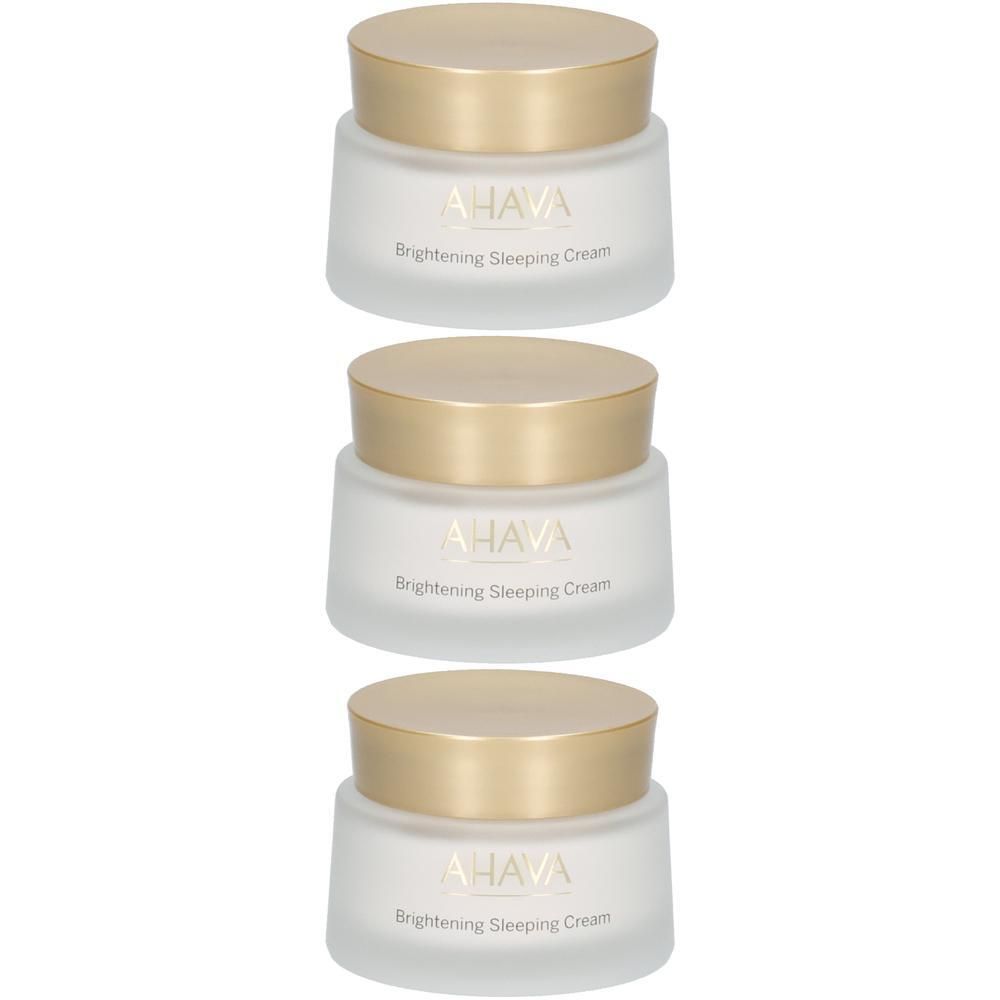 Ahava Crème de Nuit Anti-Age Teint Parfait 3x50 ml - Redcare Pharmacie