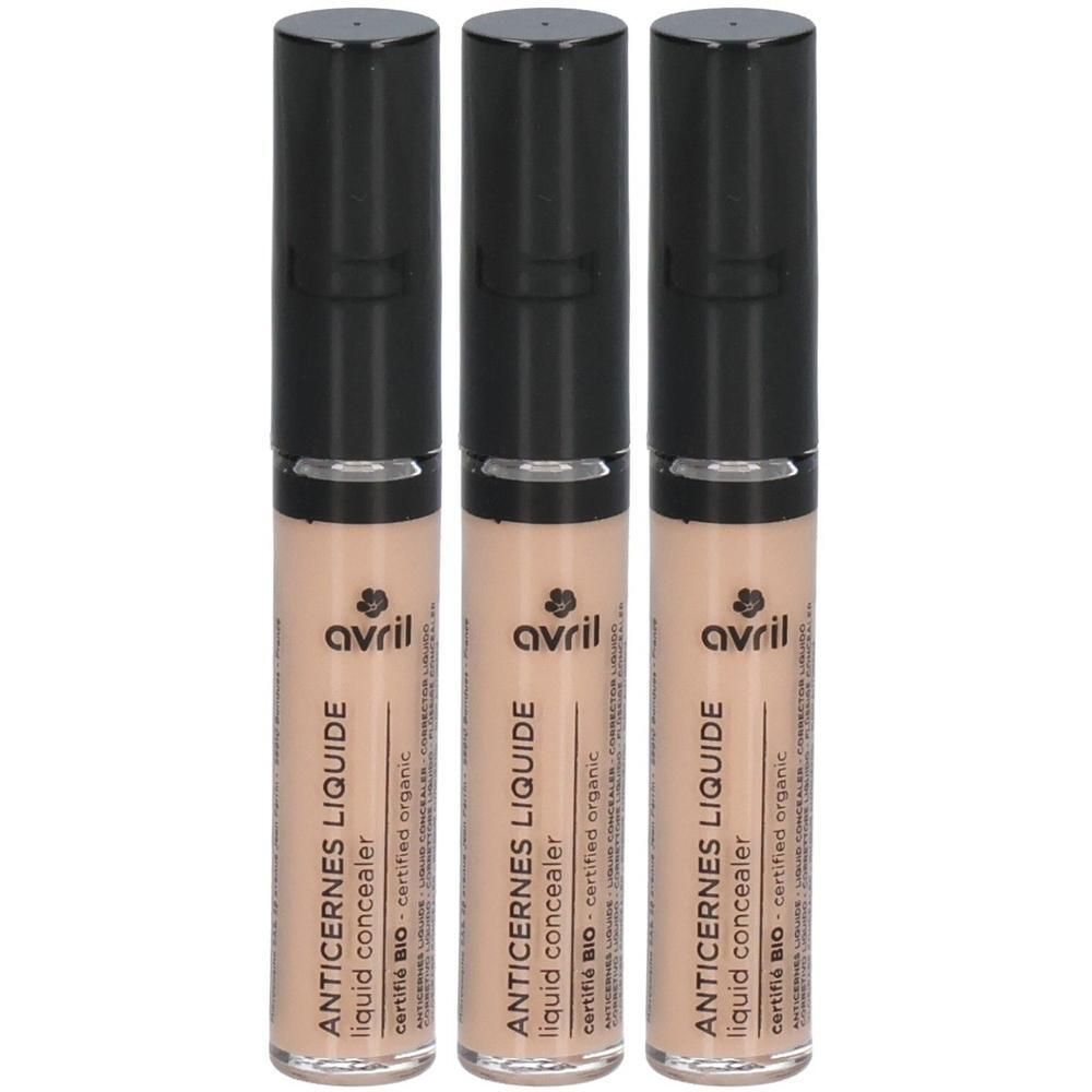 Avril Anti-Cernes Liquide - Doré 3x4 ml - Redcare Pharmacie