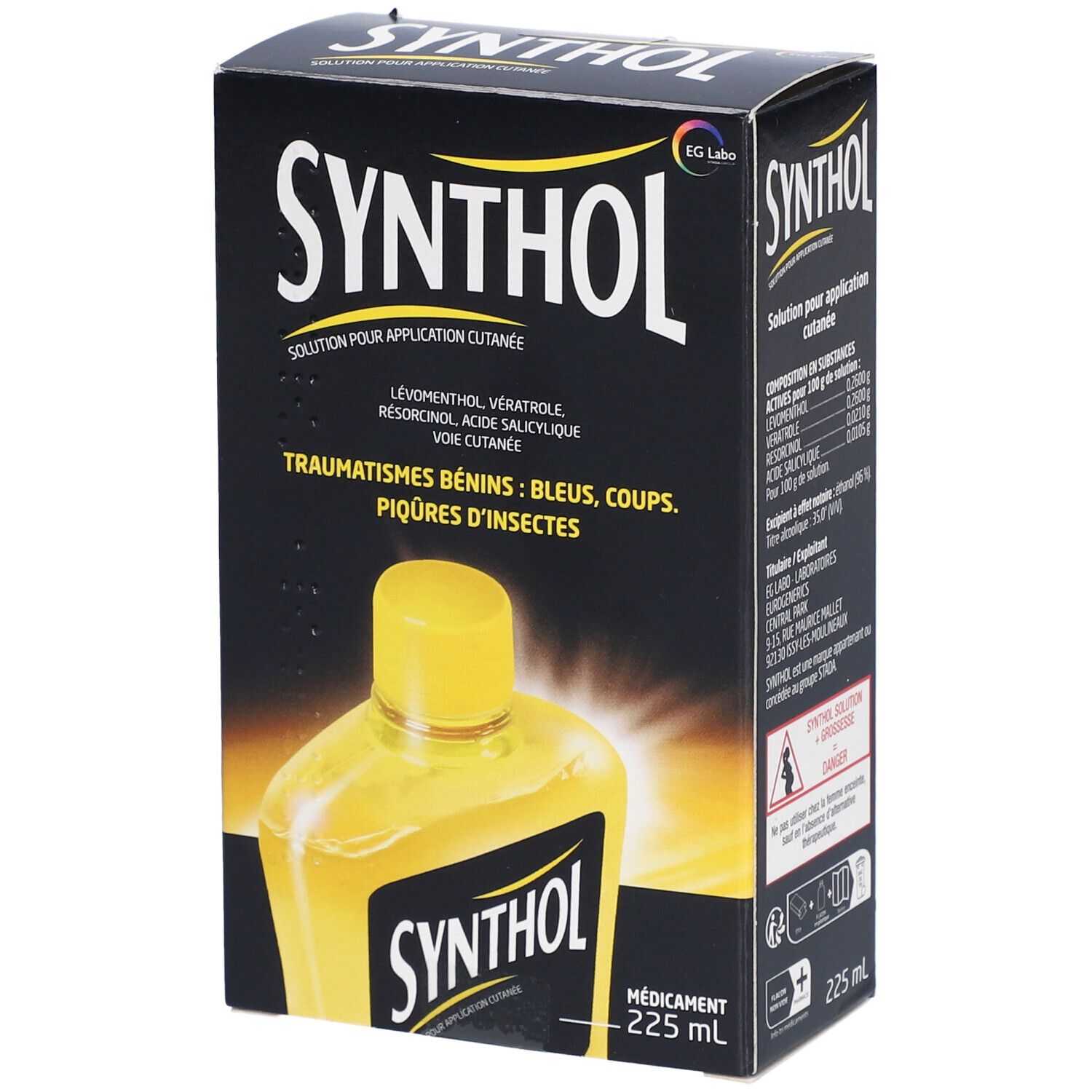 Synthol, solution pour application cutanée 225ml 225 ml - Redcare Pharmacie