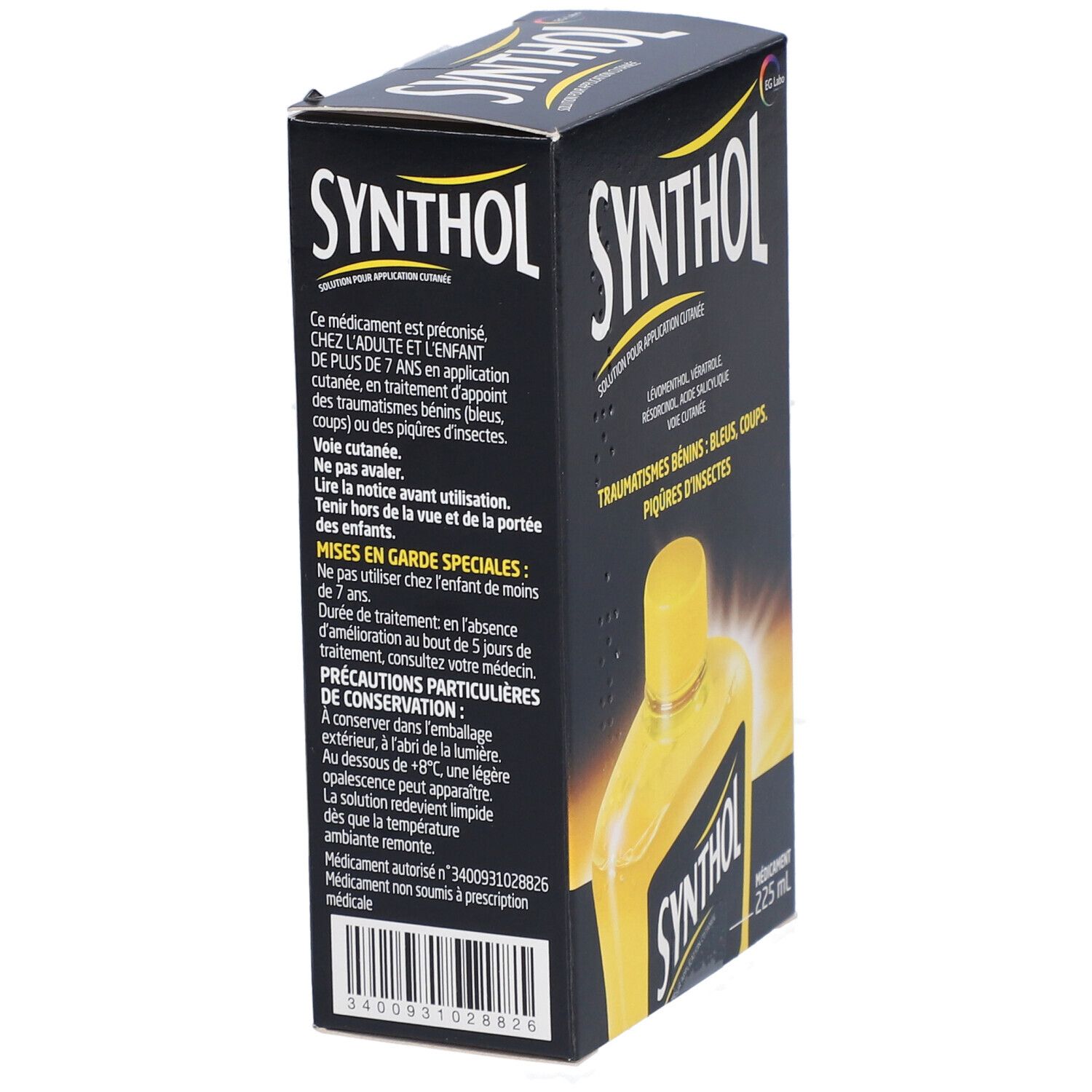 Synthol, solution pour application cutanée 225ml 225 ml - Redcare Pharmacie