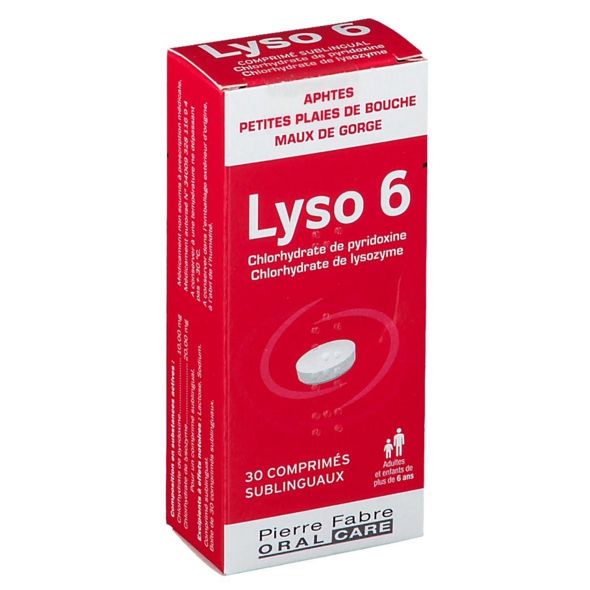 Lyso 6® 30 pc(s) - Redcare Pharmacie