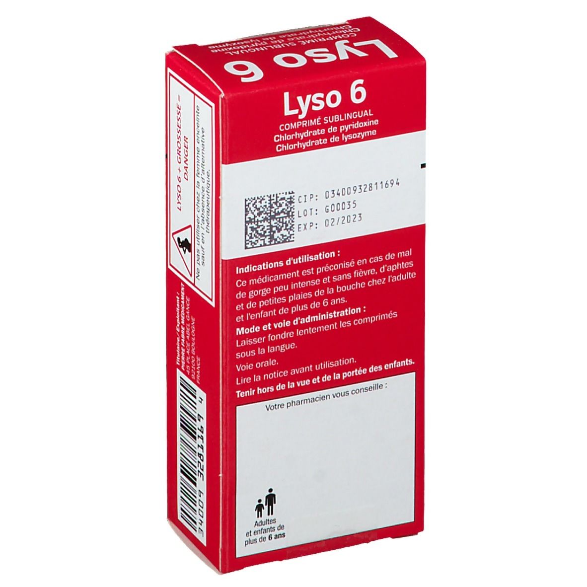 Lyso 6® 30 pc(s) - Redcare Pharmacie