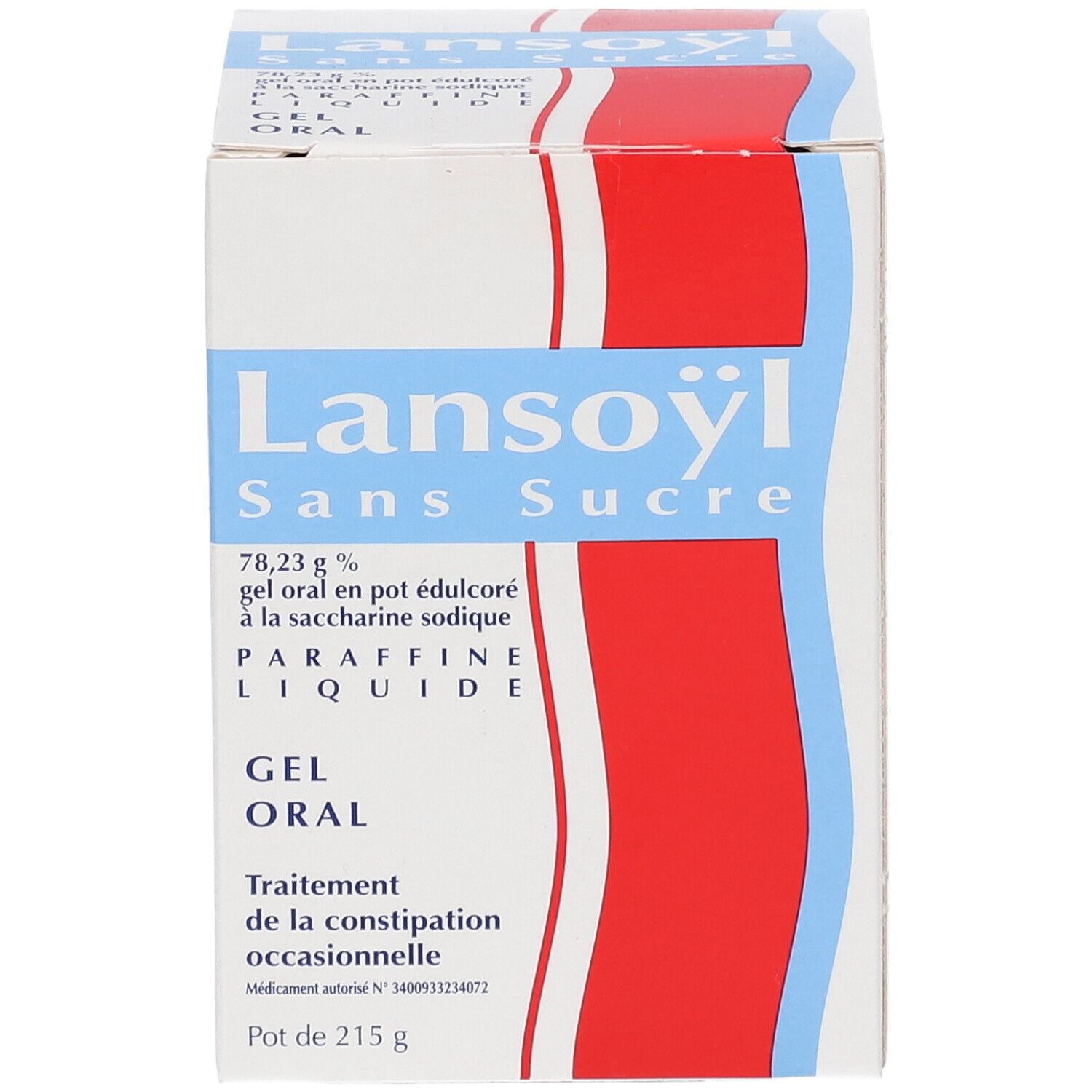Lansoyl Gel oral sans sucres 215 ml - Redcare Pharmacie