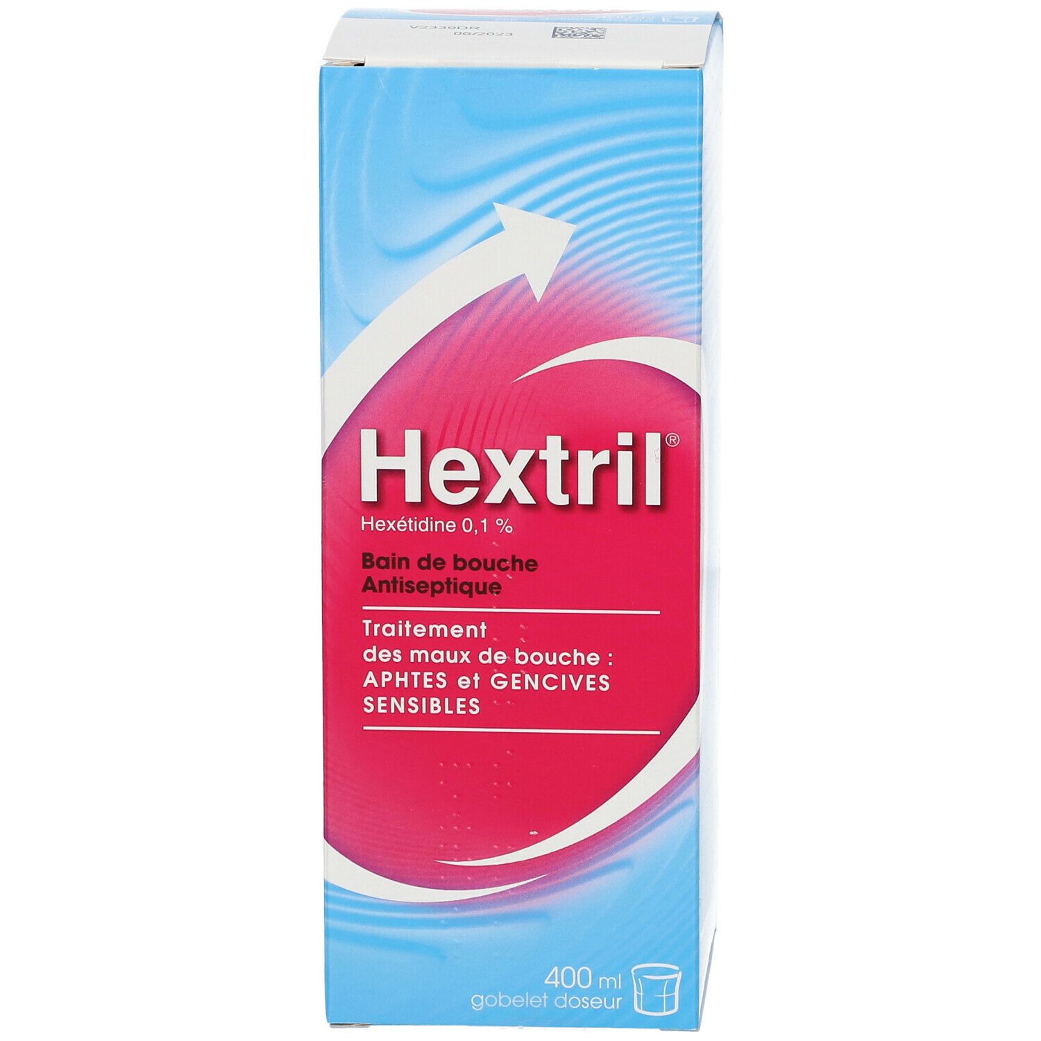 Hextril® Hexétidine 0,1 % 400 ml - Redcare Pharmacie