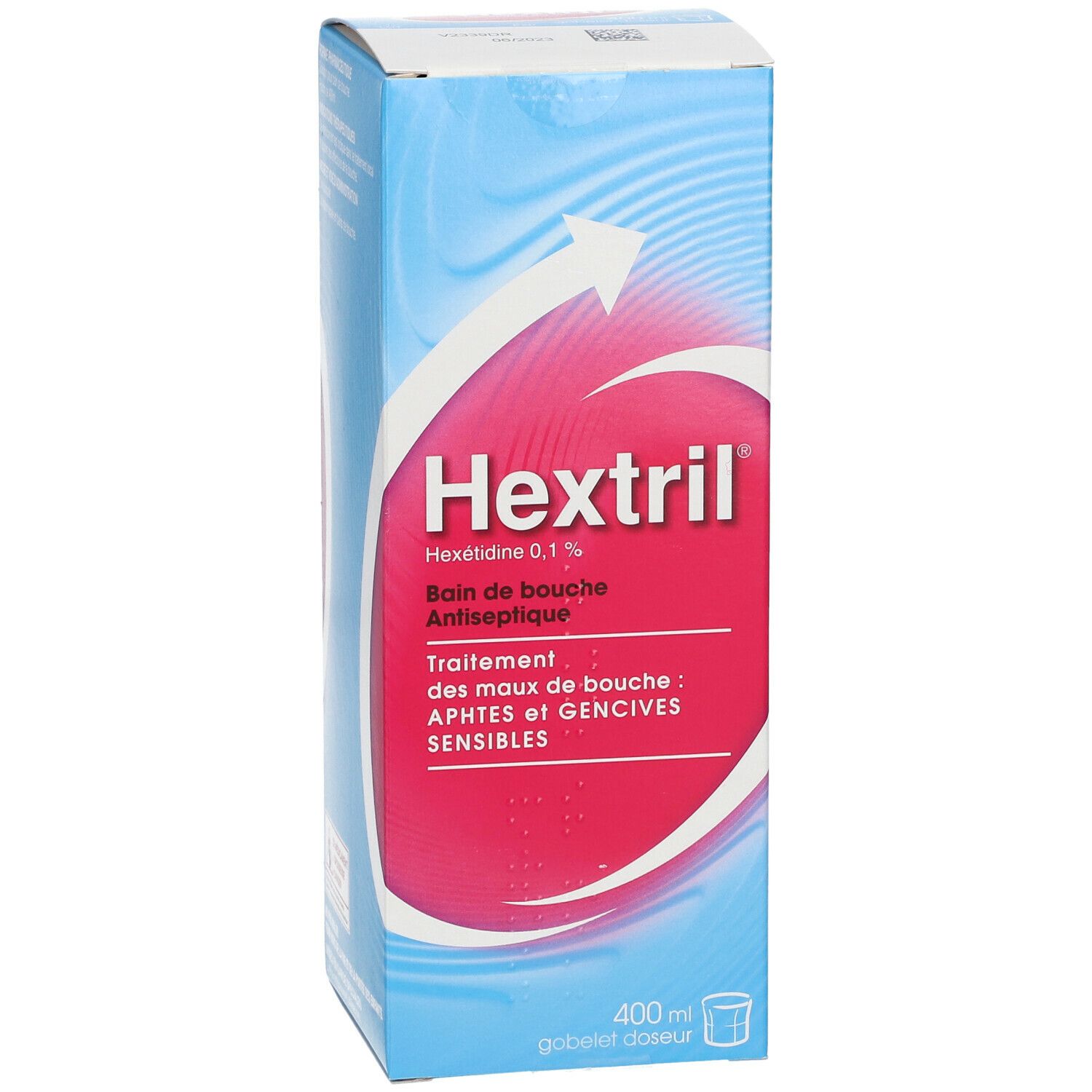 Hextril® Hexétidine 0,1 % 400 ml - Redcare Pharmacie