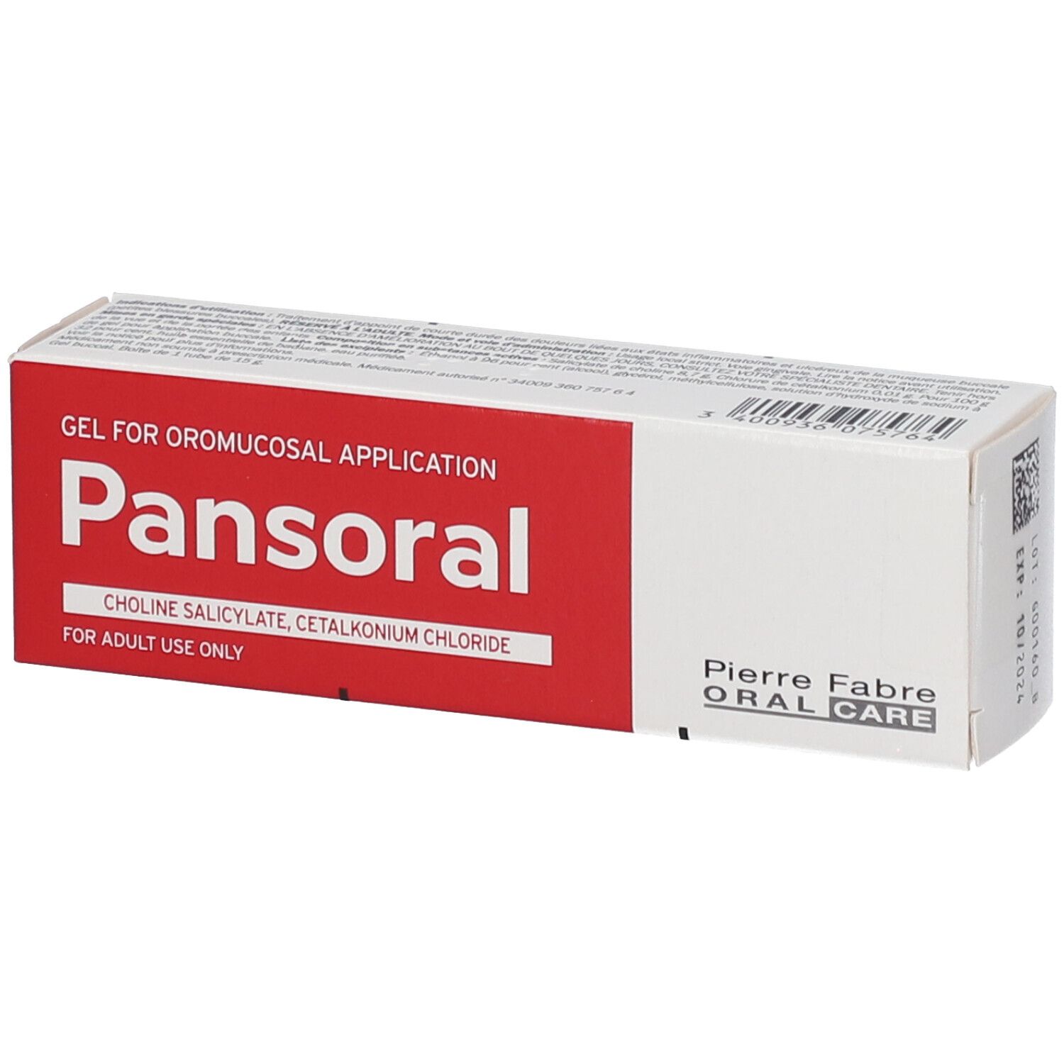 Pierre Fabre Santé Pansoral 15 g - Redcare Pharmacie