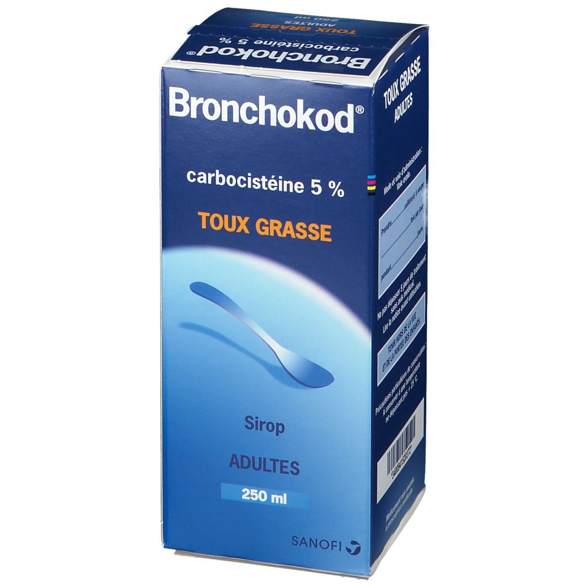 Bronchokod® carbocistéine 5 % 250 ml - Redcare Pharmacie