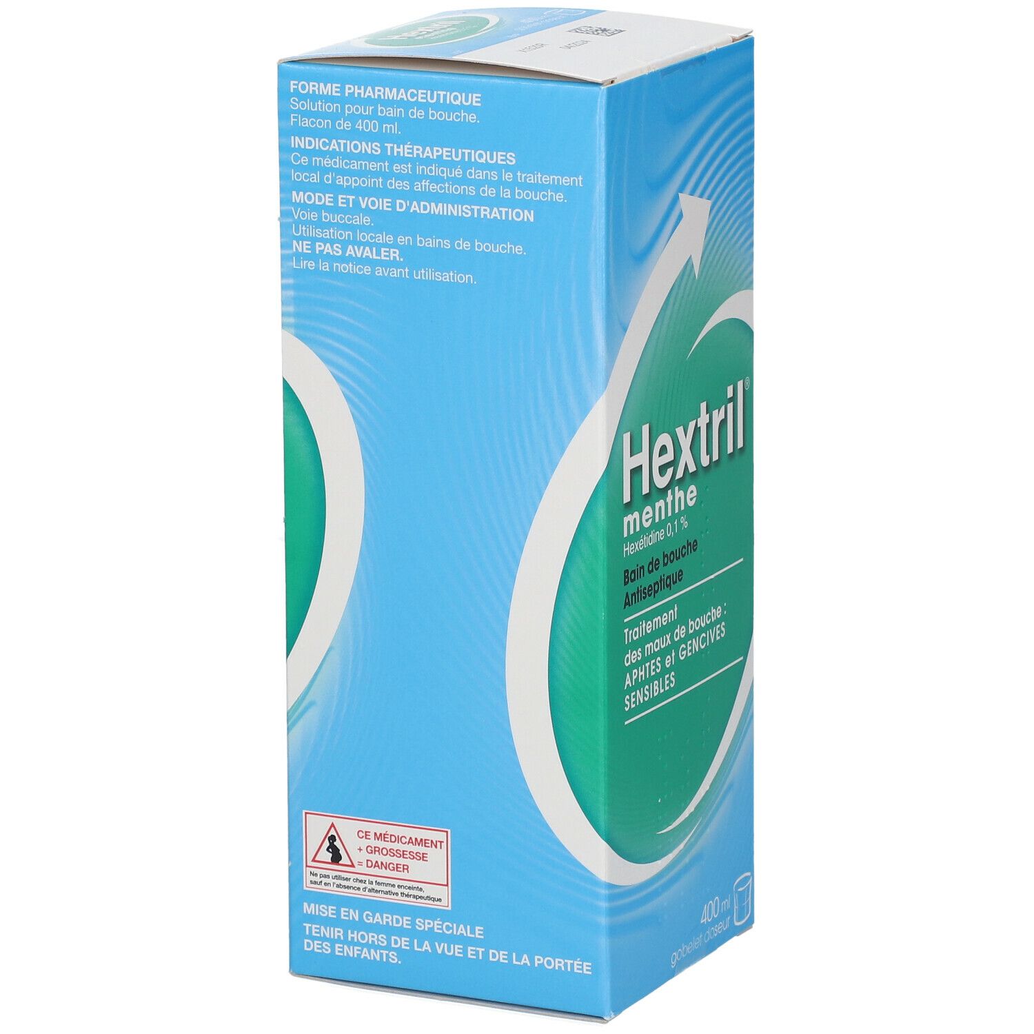 Hextril® menthe 400 ml - Redcare Pharmacie