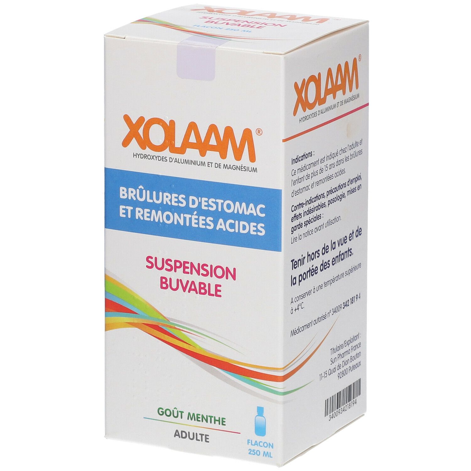 Xolaam® 3,5 %/4 % 250 ml - Redcare Pharmacie