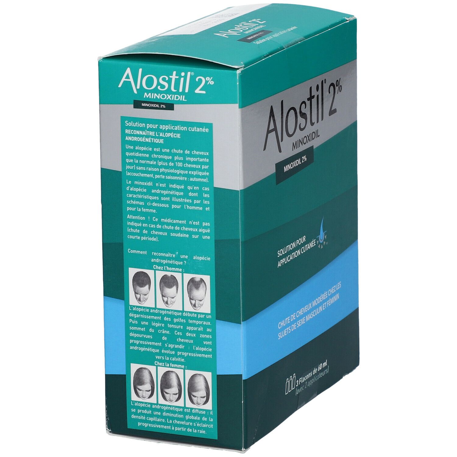 Alostil® Minoxidil 2 % 180 ml - Redcare Pharmacie