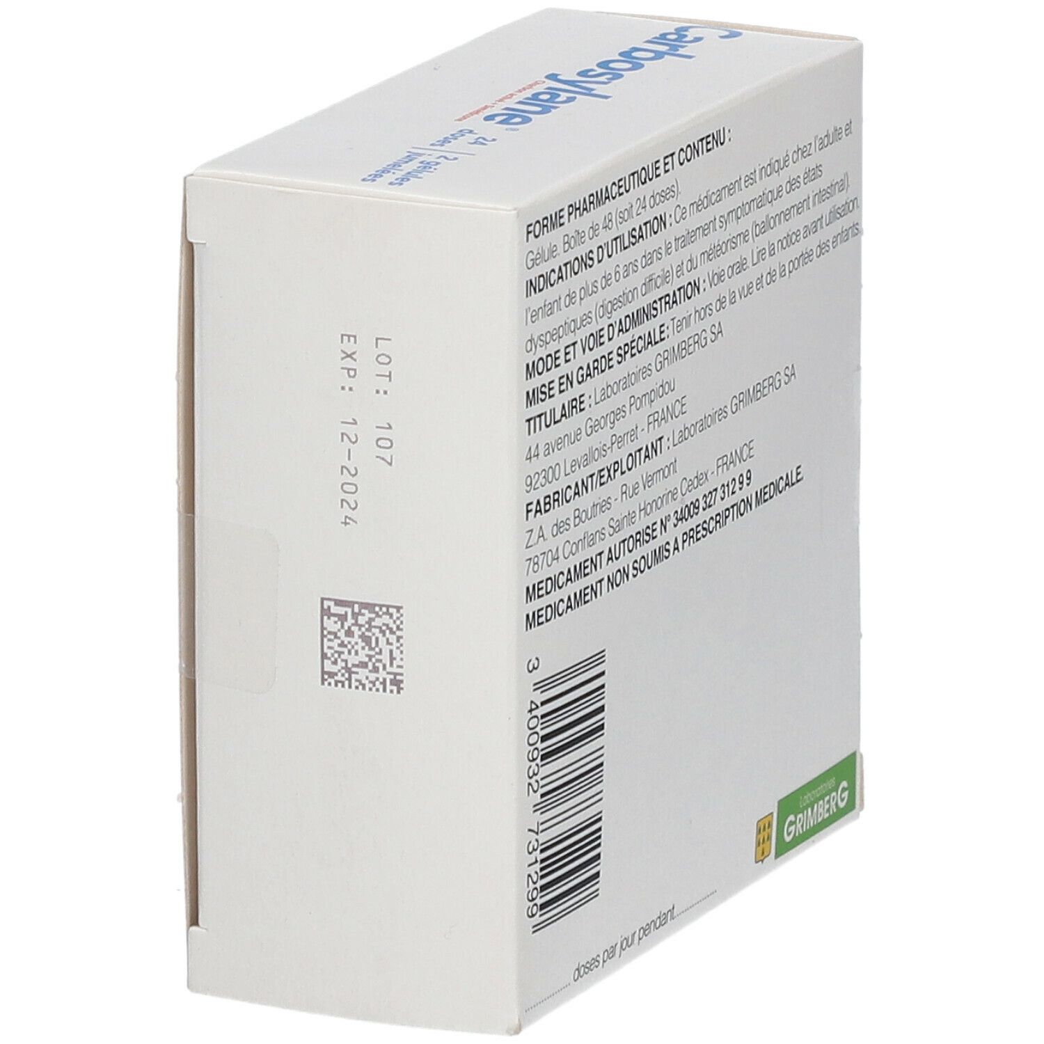 Carbosylane® 24 pc(s) - Redcare Pharmacie