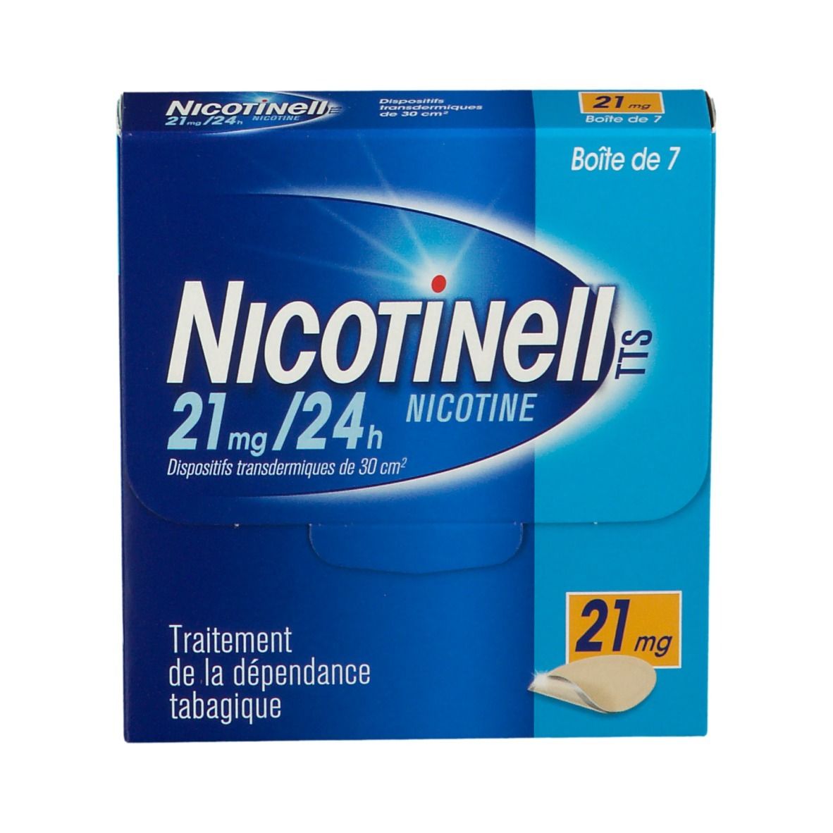 Nicotinell® TTS 21 mg/24 h 7 pc(s) - Redcare Pharmacie