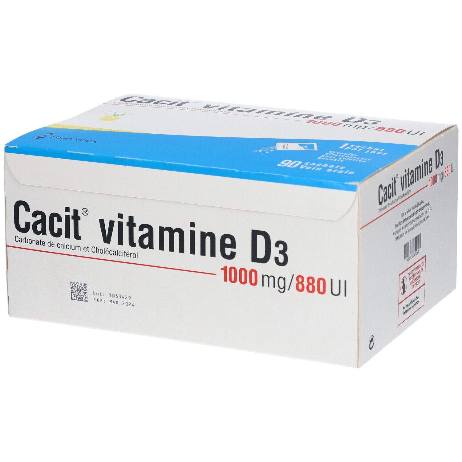 Cacit® vitamine D3 90 pc(s) - Redcare Pharmacie