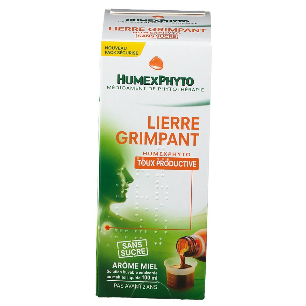 HumexPhyto Lierre Grimpant Sirop Sans Sucre 100 ml - Redcare Pharmacie