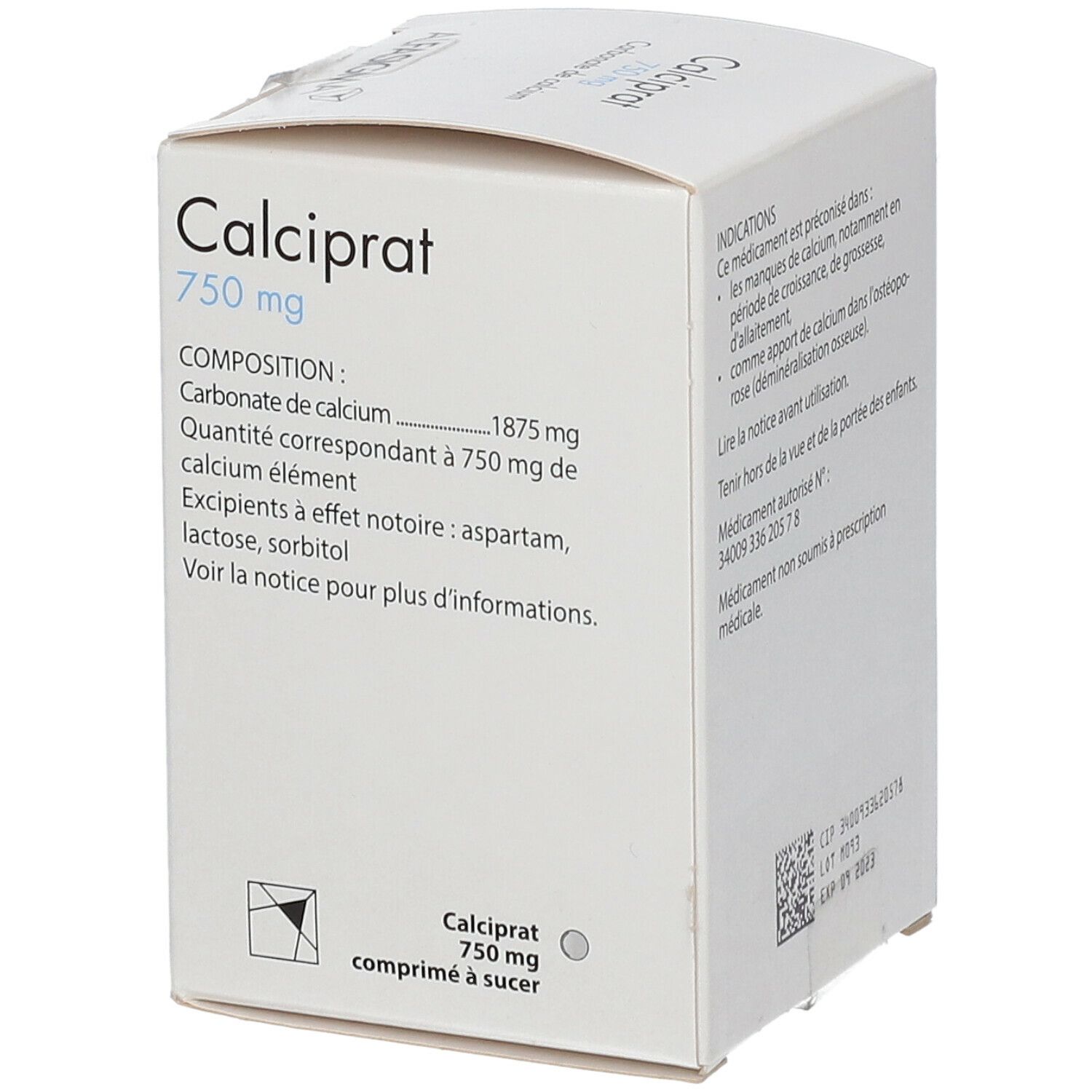 Calciprat 750 mg 60 pc(s) - Redcare Pharmacie