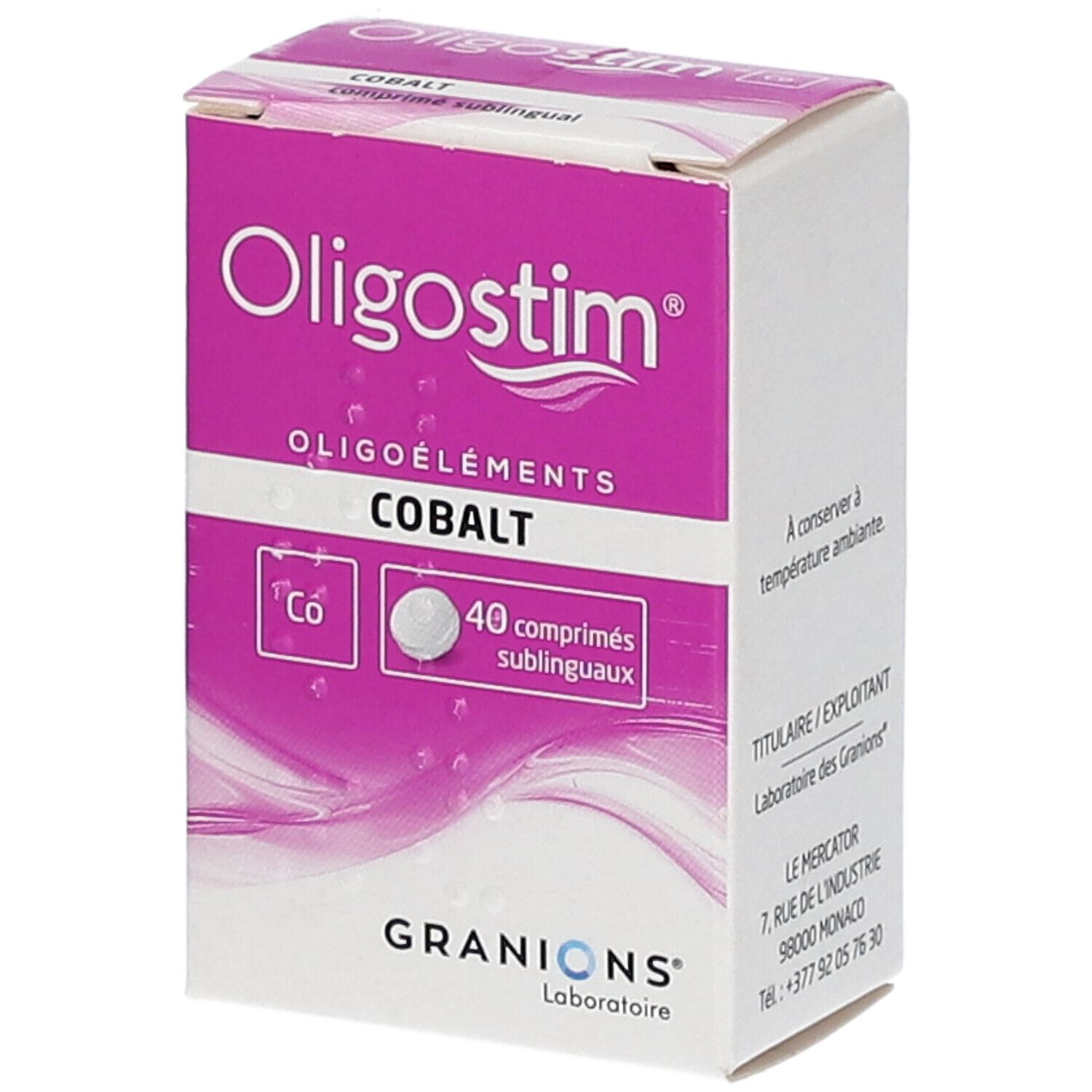Laboratoire des Granions® Oligostim® Cobalt 40 pc(s) - Redcare Pharmacie