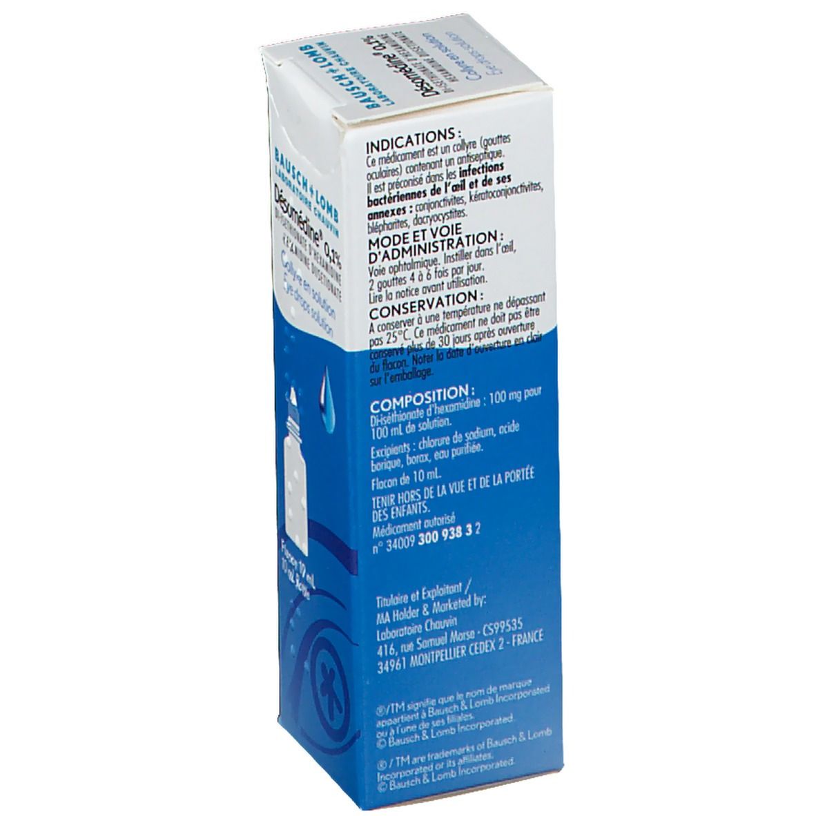 Désomédine Flacon 10ml 10 ml - Redcare Pharmacie